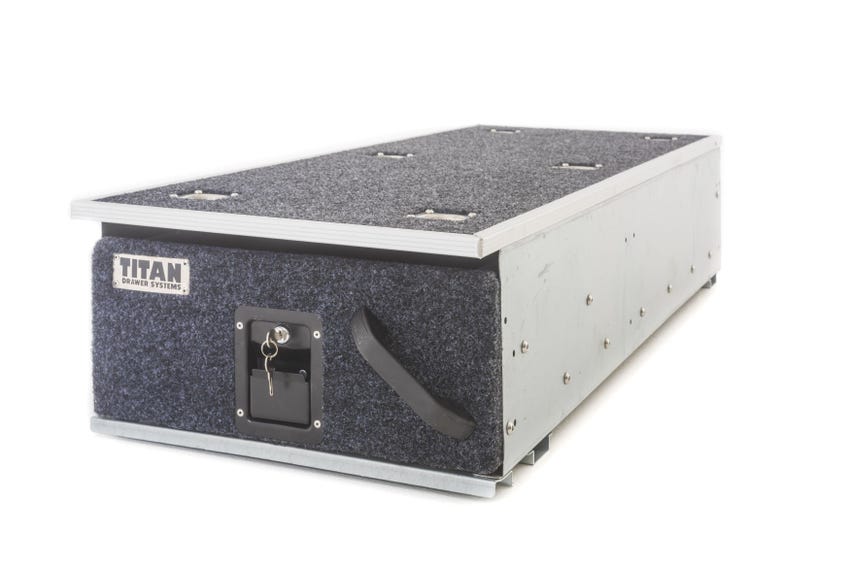 Titan SINGLE Ute Drawer 1300mm – Lockable, DIY Steel Frame | Heavy Dut ...